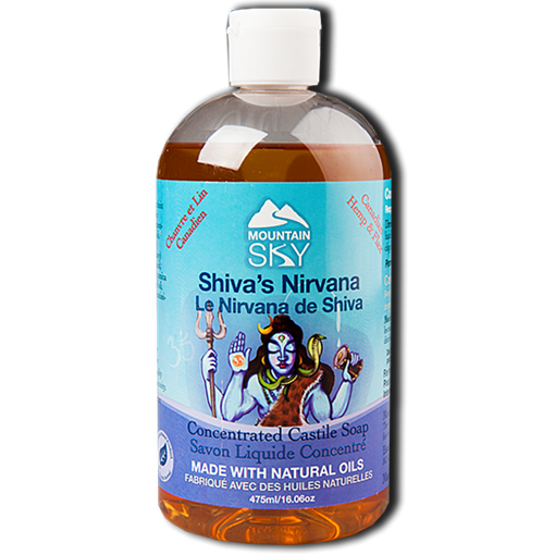 Mountain Sky Castile Liquid Soap, Shiva's Nirvana | BuyWell.com ...